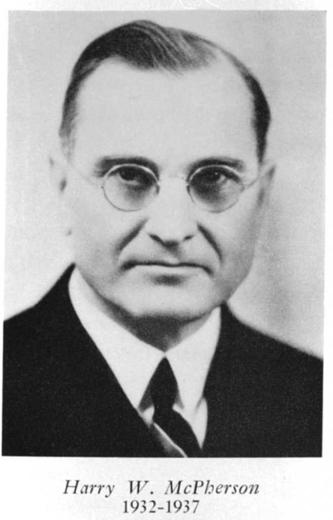 Presidential Biography: Harry W. McPherson | Archives & Special Collections