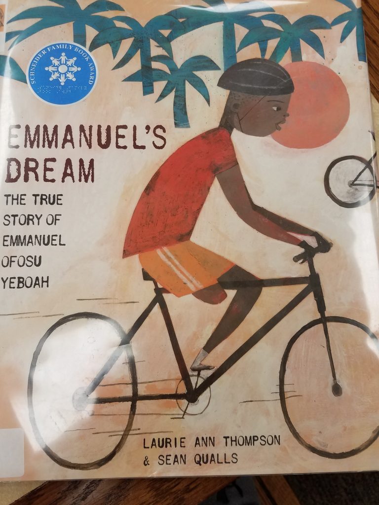 Emmanuel’s Dream | Children's Lit Review Blog 2018