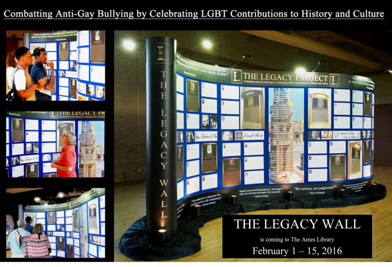 Legacy Wall & Diversity Exhibits | Ames Library News